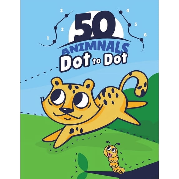 50 ANIMALS Dot To Dot: : 50 Fun Connect The Dots Easy to use children's ...