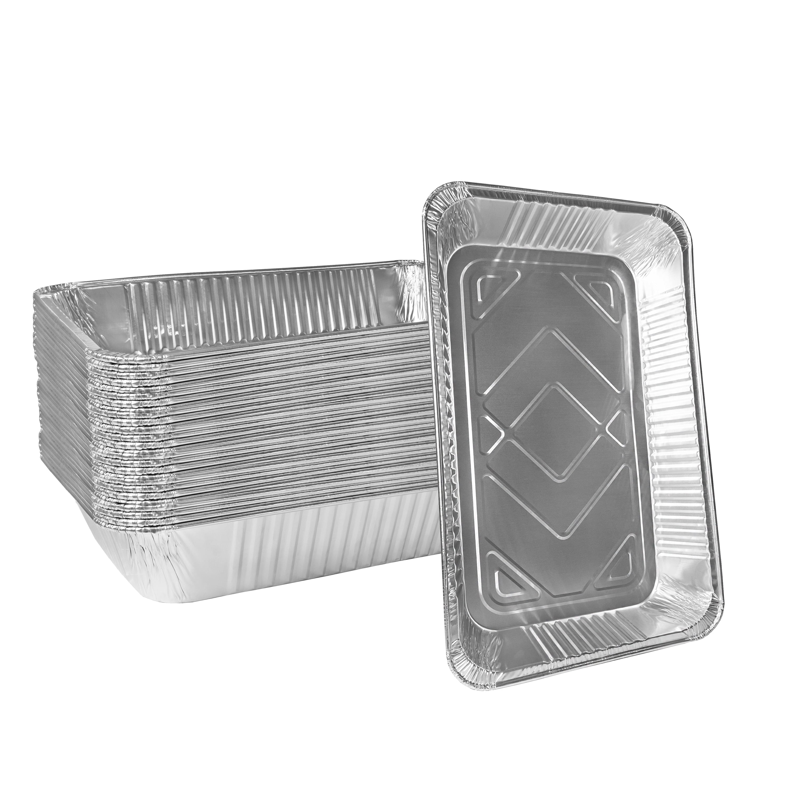 [50] Aluminum Pans 9x13 Disposable Foil Pans Half Size Steam Table ...