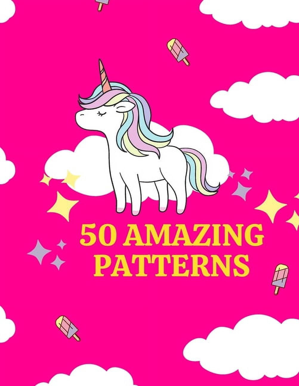 50 Amazing Patterns: An Adult Coloring Book with Lions, Elephants, Owls ...