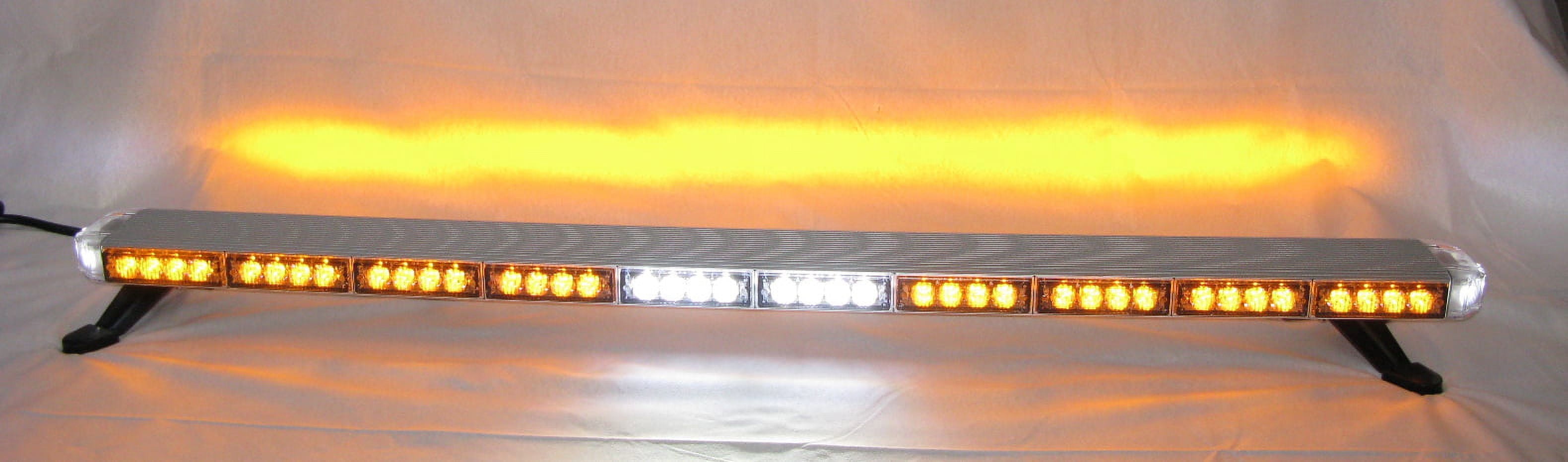 50" Amber LED Emergency Light Bar Flashing Tow/Plow Truck Wrecker w ...
