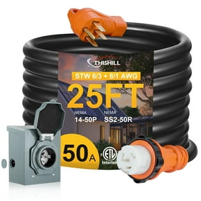 50 Amp Twist Lock Plug