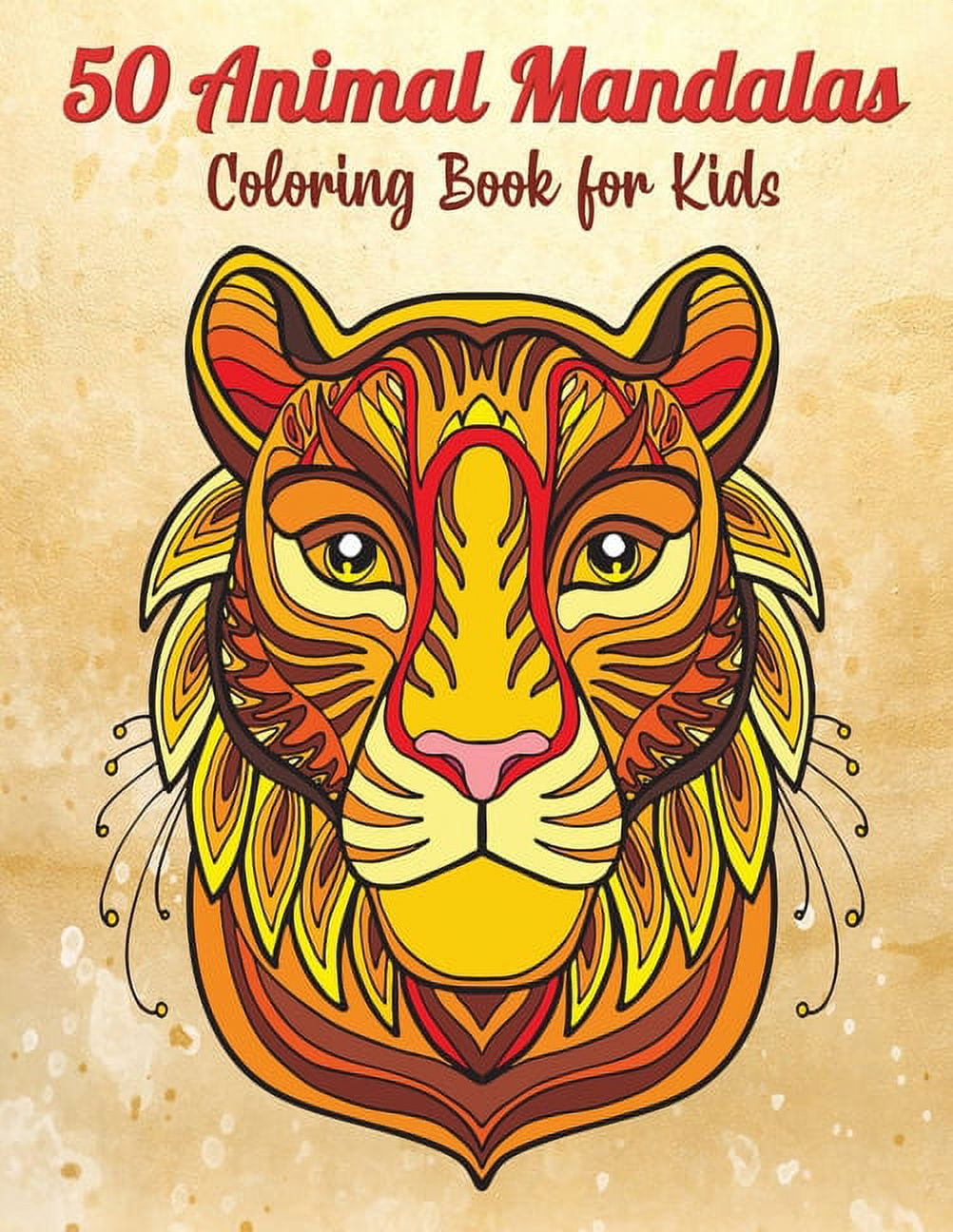 50 Animal Mandalas - Coloring Book For Kids - Walmart.com