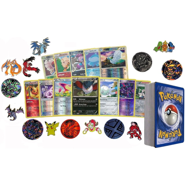 Pokemon 50 Assorted Card Pack - Trading Toys with Foils, Rares, Random ...