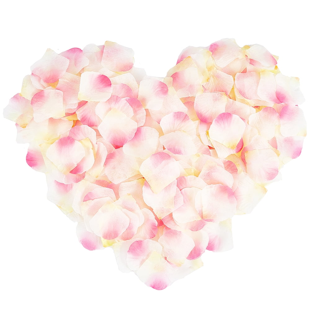50 Bag Cloth Artificial Rose Petals for Wedding Aisle Centerpieces ...