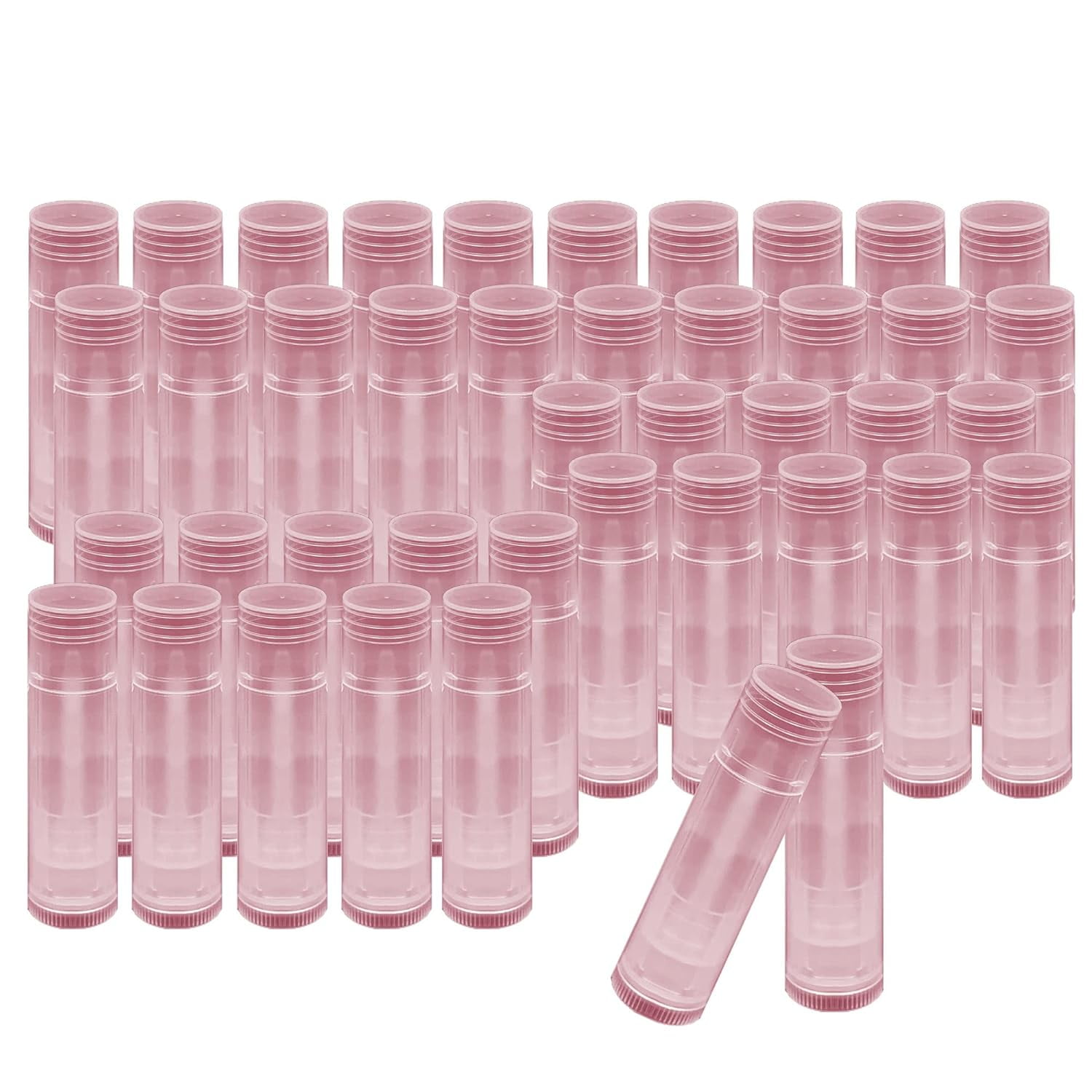 50 Balm Empty Container Tubes 3/16 Oz (5.5Ml), Natural Color - Walmart.com