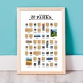 50 Best Us National Parks Scratch Off Poster, Poster Home Decor, Poster ...