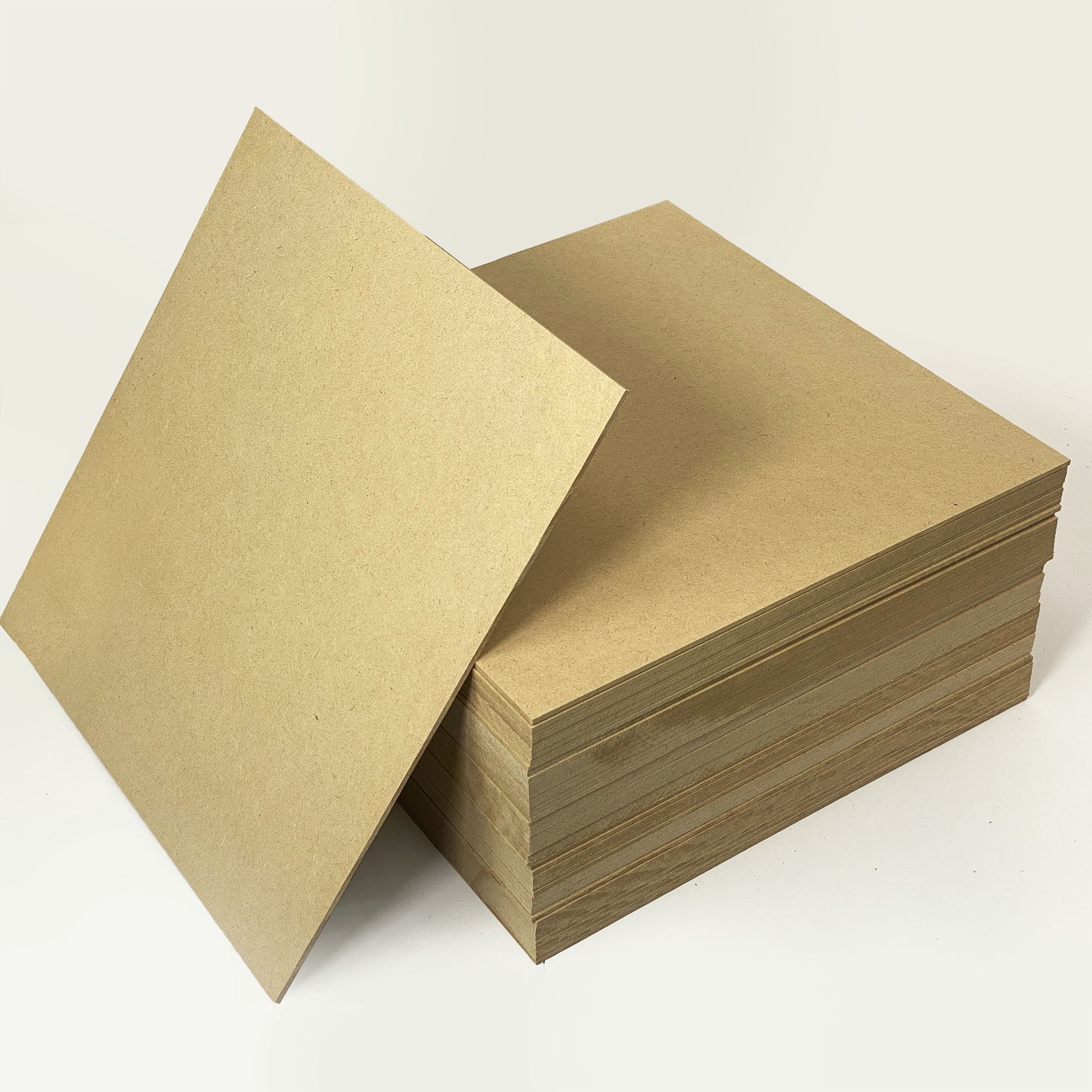 50 Boards of 12”x 12”, 3mm 1/8th inch MDF (Medium Density Fibreboard ...