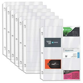 Plastic 3 Ring Binder Sleeves