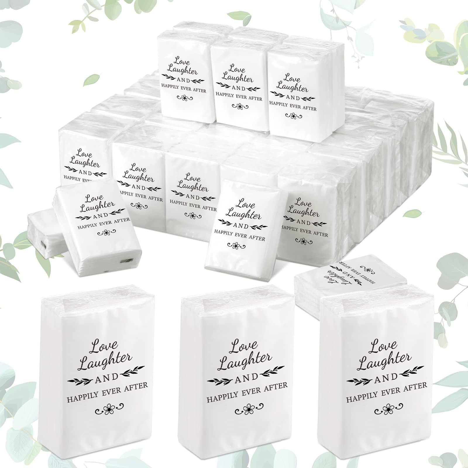 50 Bulks Wedding Facial MMF7 Tissues Items for Wedding Pocket Facial ...