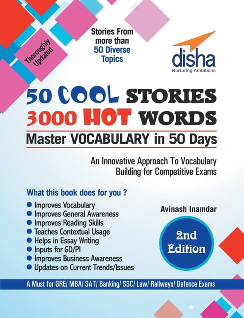 50 COOL STORIES 3000 HOT WORDS (Master VOCABULARY in 50 days) for GRE ...