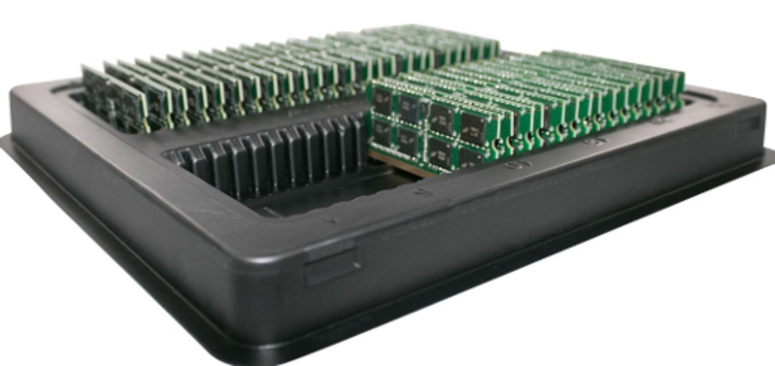 50 COUNT DDR3/DDR4 SODIMM CLAMSHELL Memory Blister Pack Container (CASE ...