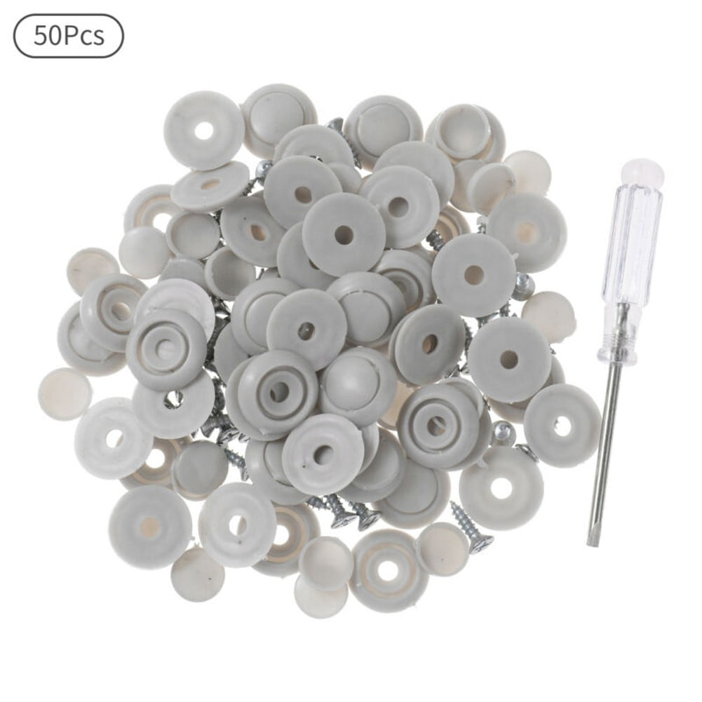 50 Car Roof Snap Rivet Buckle Automotive Headliner Repair Button ...