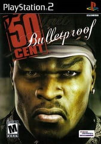 Restored 50 Cent Bulletproof Physical Video Game for PlayStation 2 ...