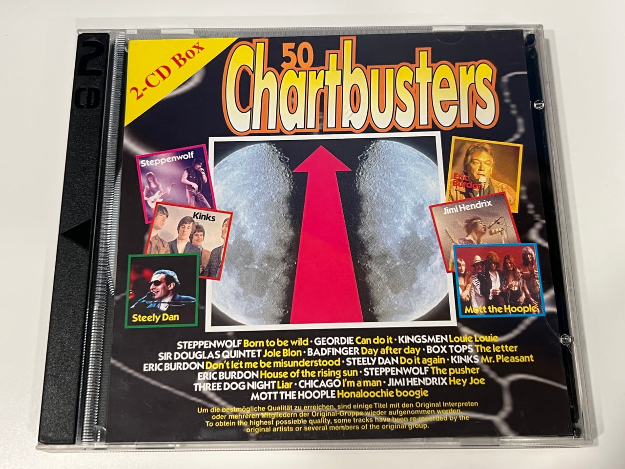 50 Chartbusters: Iconic Rock and Pop Hits | 2-CD Box Set - Walmart.com