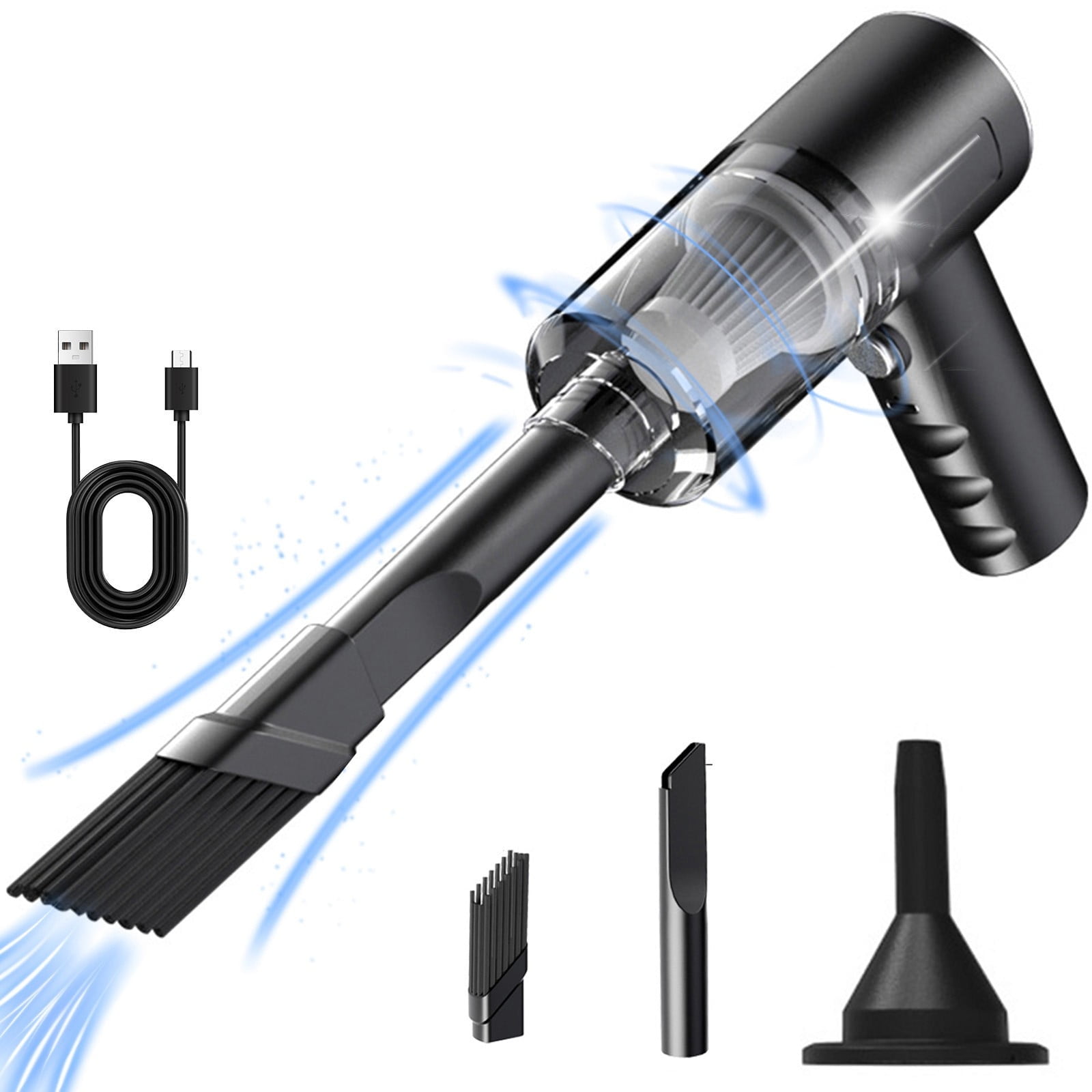 50% Off Clear! Skegnu Handheld Car Vacuum Cleaner, 120W Powerful ...