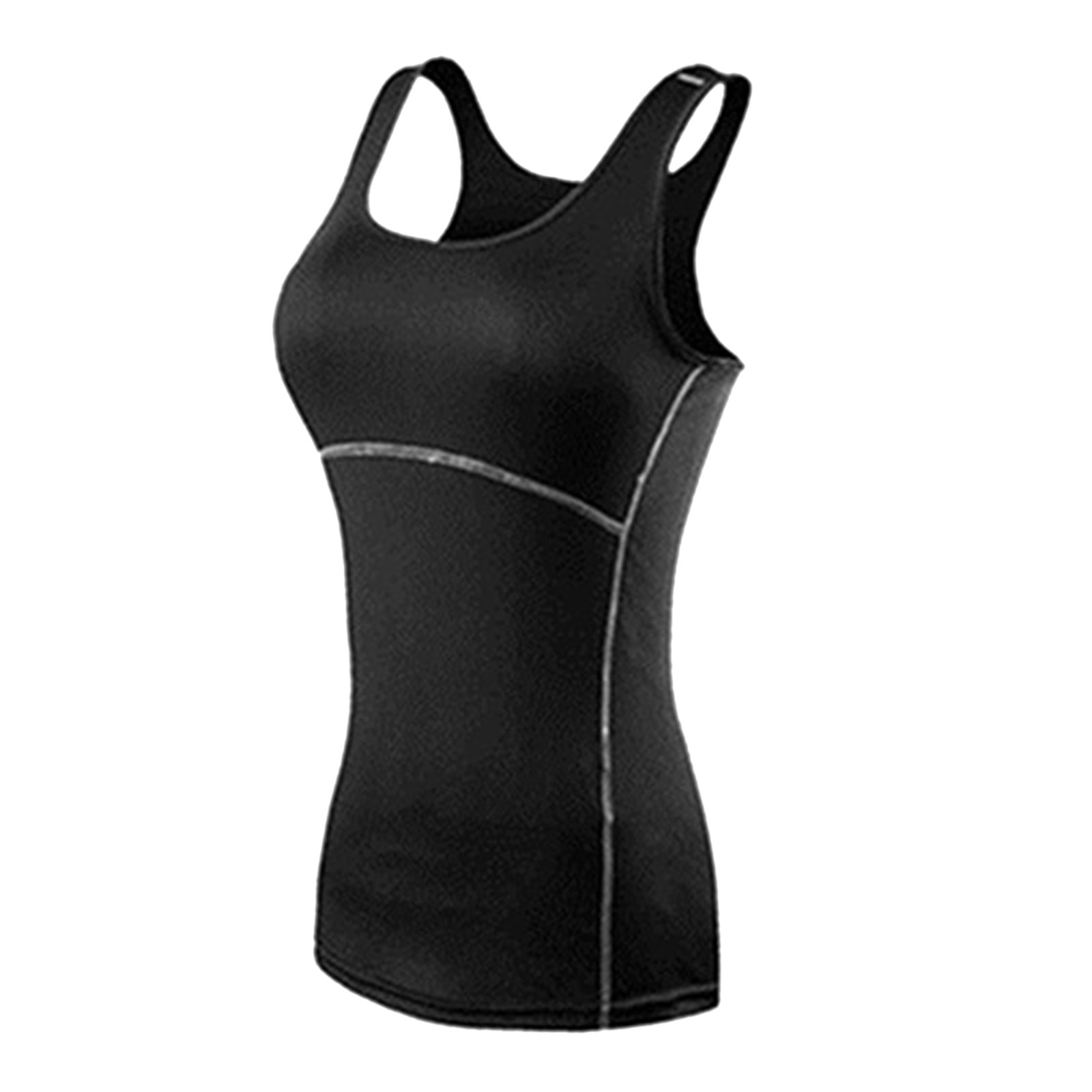 50% Off Clear! Sleeveless Shirts For Women Dgankt Women's Sports Sweat ...