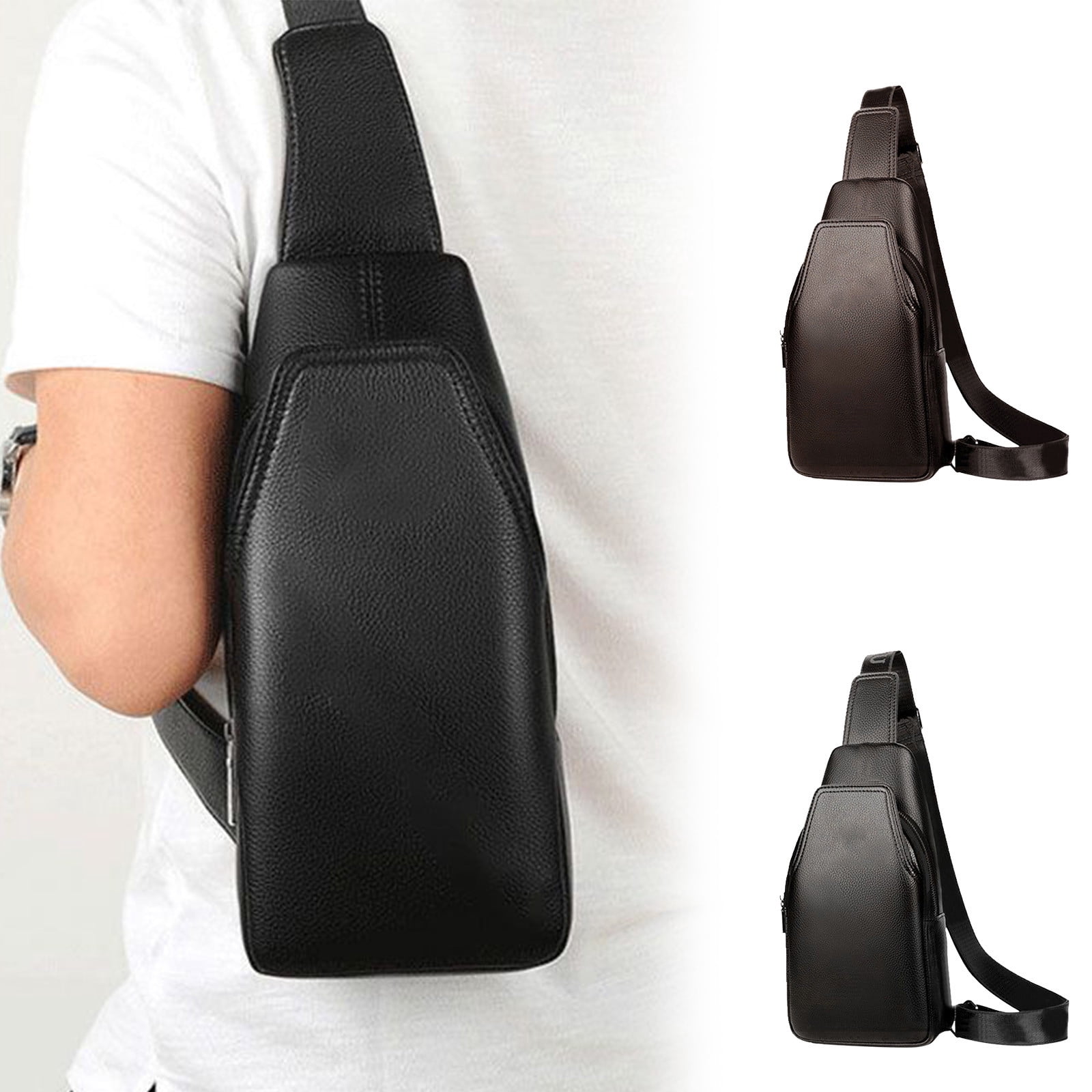 50% off Clearance! InsCrazy Sling Bag for Men Business Chest Bag for ...