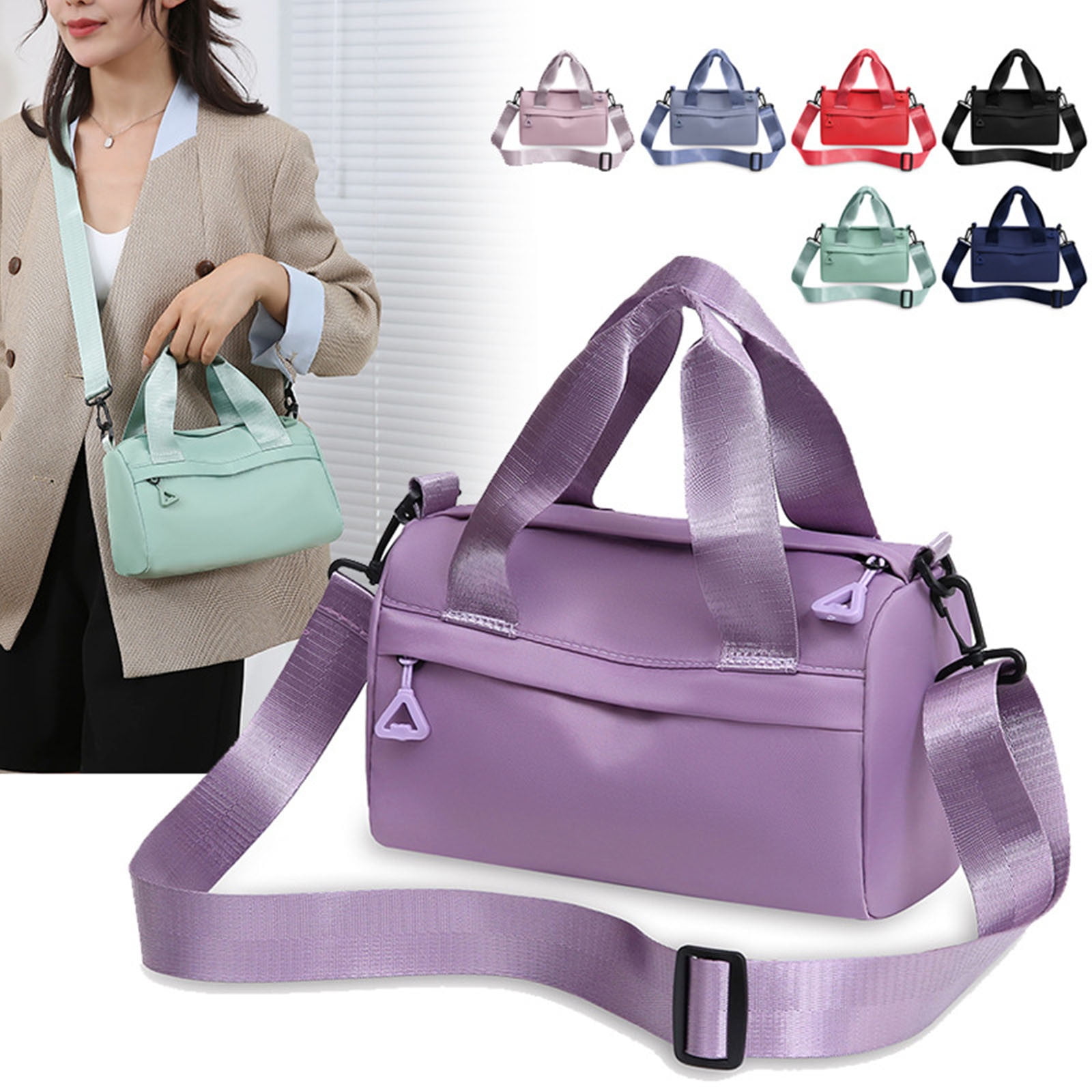 50% off Clearance! InsCrazy Tote Bag Handbag Cool Bag Small Lunch Bag with Zip Mini Cool Box ...