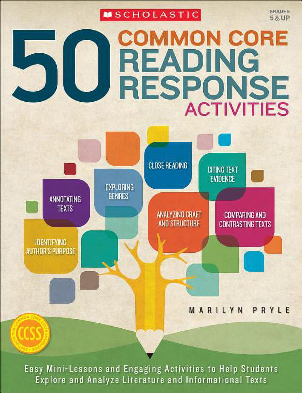 50 Common Core Reading Response Activities, Grades 5 & Up, (Paperback ...