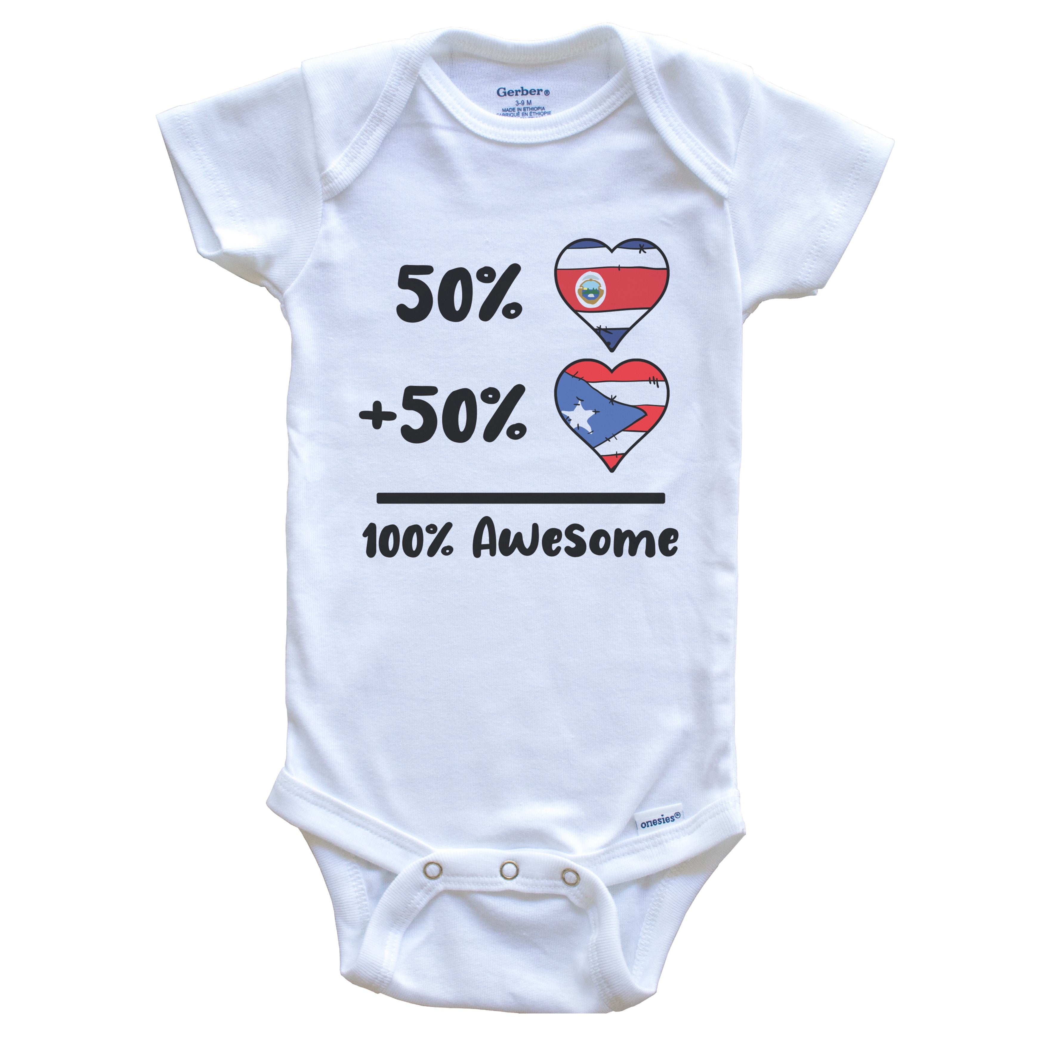 50% Costa Rican Plus 50% Puerto Rican 100% Awesome Costa Rica Puerto ...