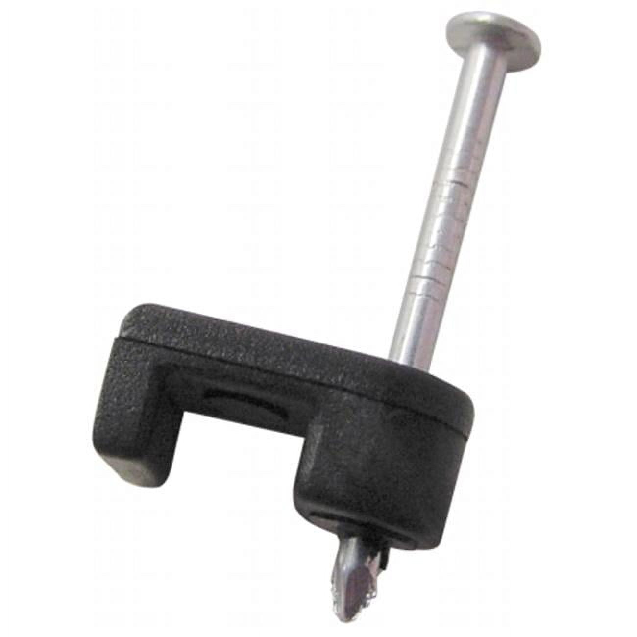 50 Count .25 in. Black Coaxial Cable Staples - Walmart.com