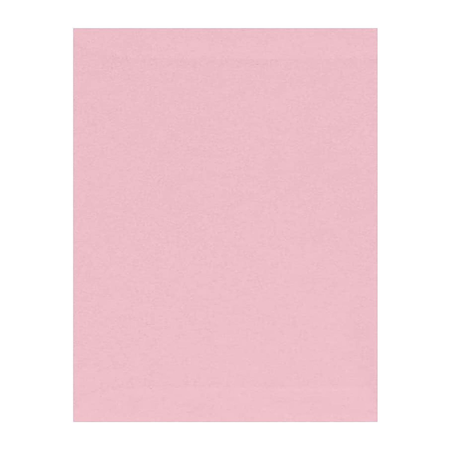 50 Count, 8 1/2" x 11" Paper - Pastel Pink - Walmart.com