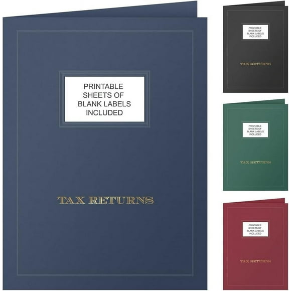 Tax Return Folders
