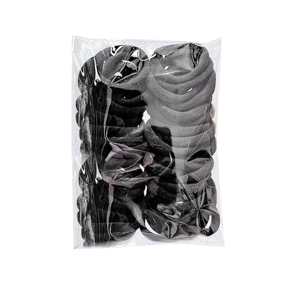 50 Count High Elastic Seamless Hair Ties Soft Ponytail Holders for All ...