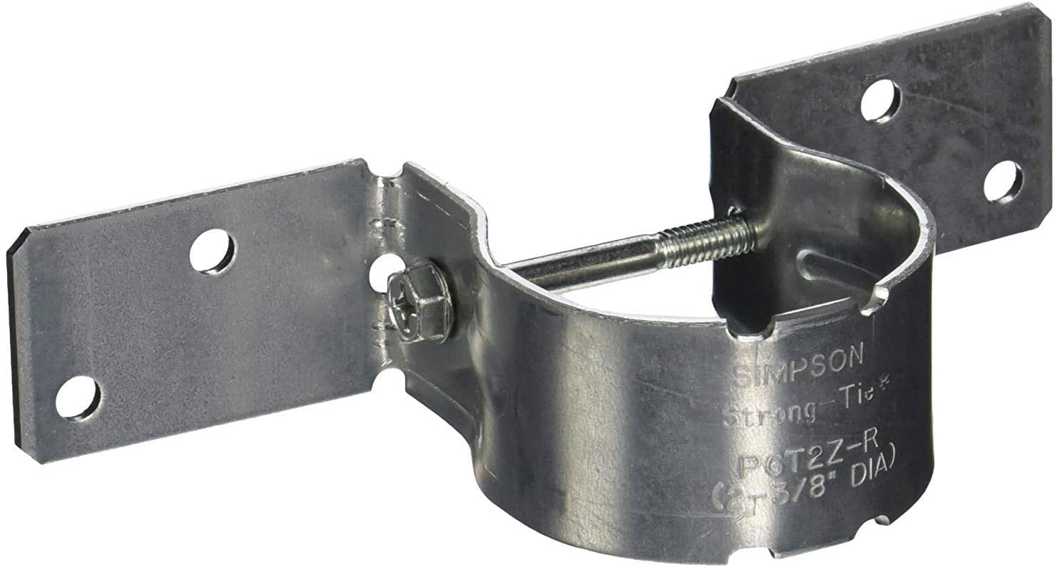 50 Count Simpson Strong-Tie PGT2Z-R Pipe Grip Tie - Walmart.com