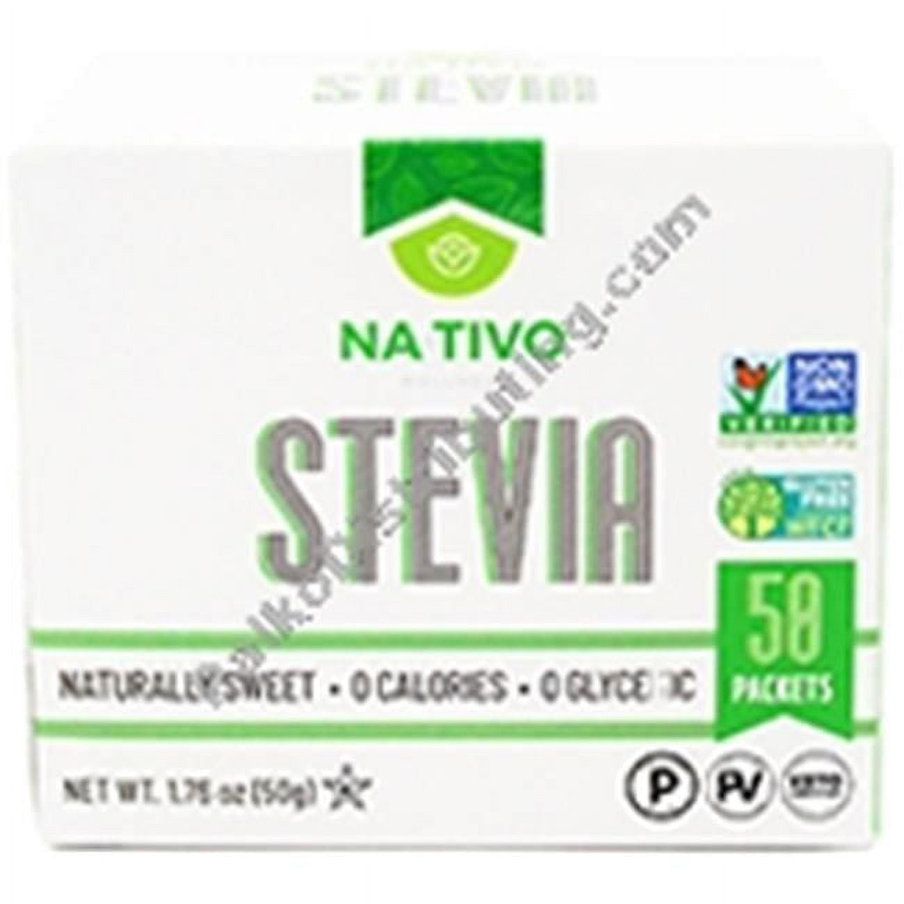 50 Count Stevia Sweetener Packets - Walmart.com