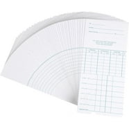 TOPS Employee Time Card, Weekly, 4 1/4 x 6 3/4, 100/Pack -TOP3016 ...