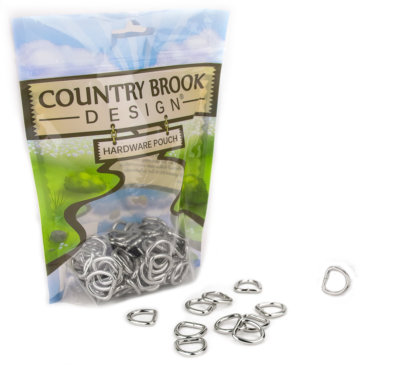 50 - Country Brook Design® 1/2 inch Welded D-Rings - Walmart.com