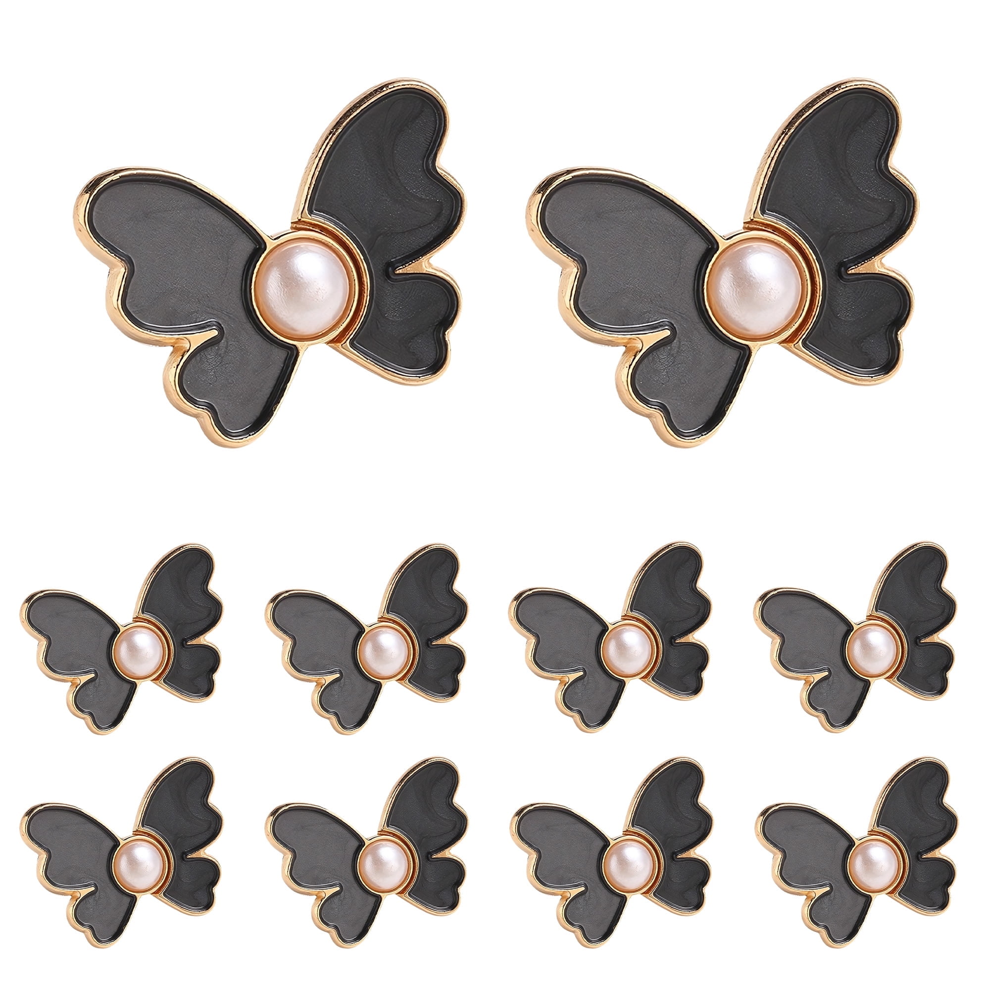 50 Counts Butterfly Waist Cinching Button, Reusable Adjustable Pant ...