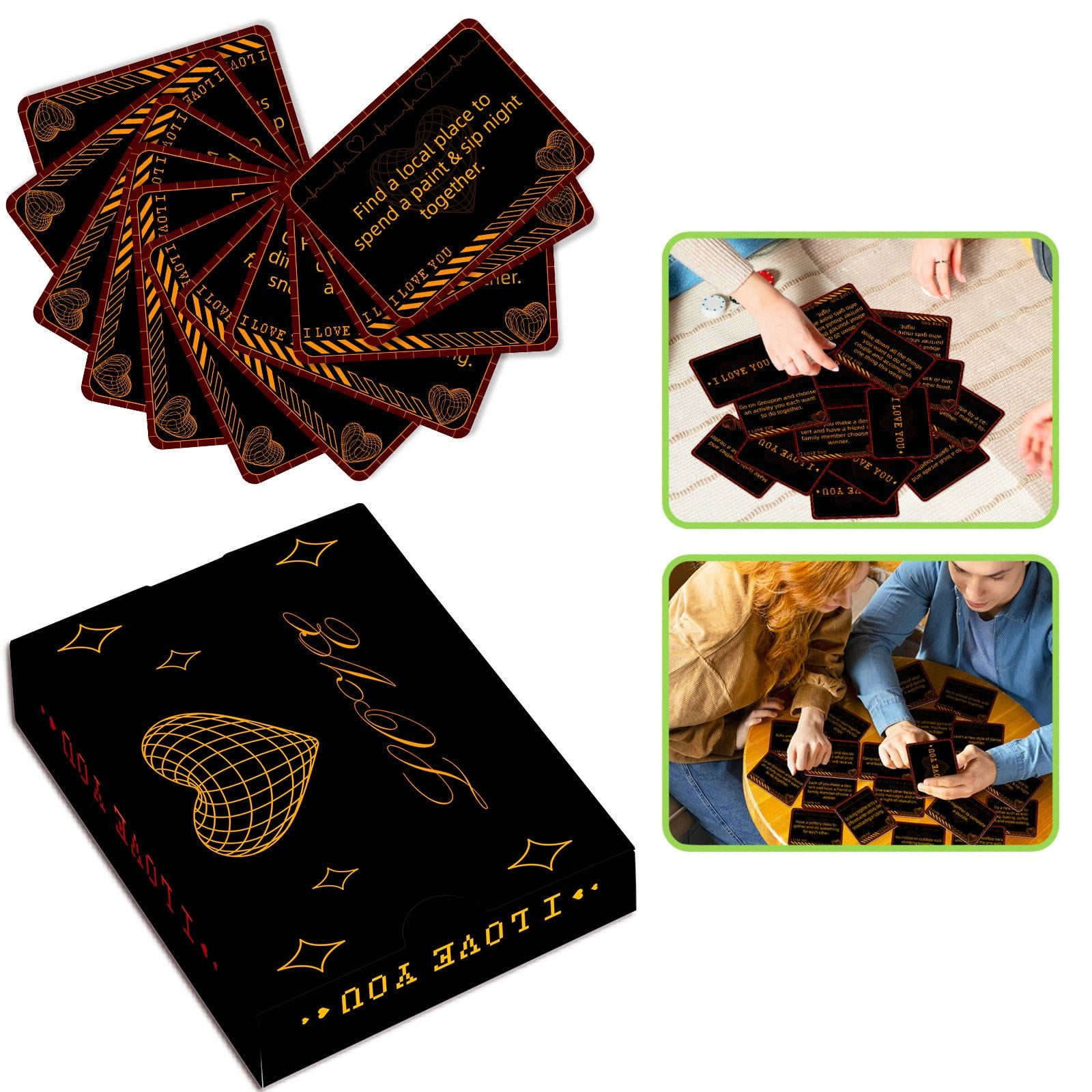 50 Couple Interactive Card Set Interesting And Ambiguous Cards Two ...