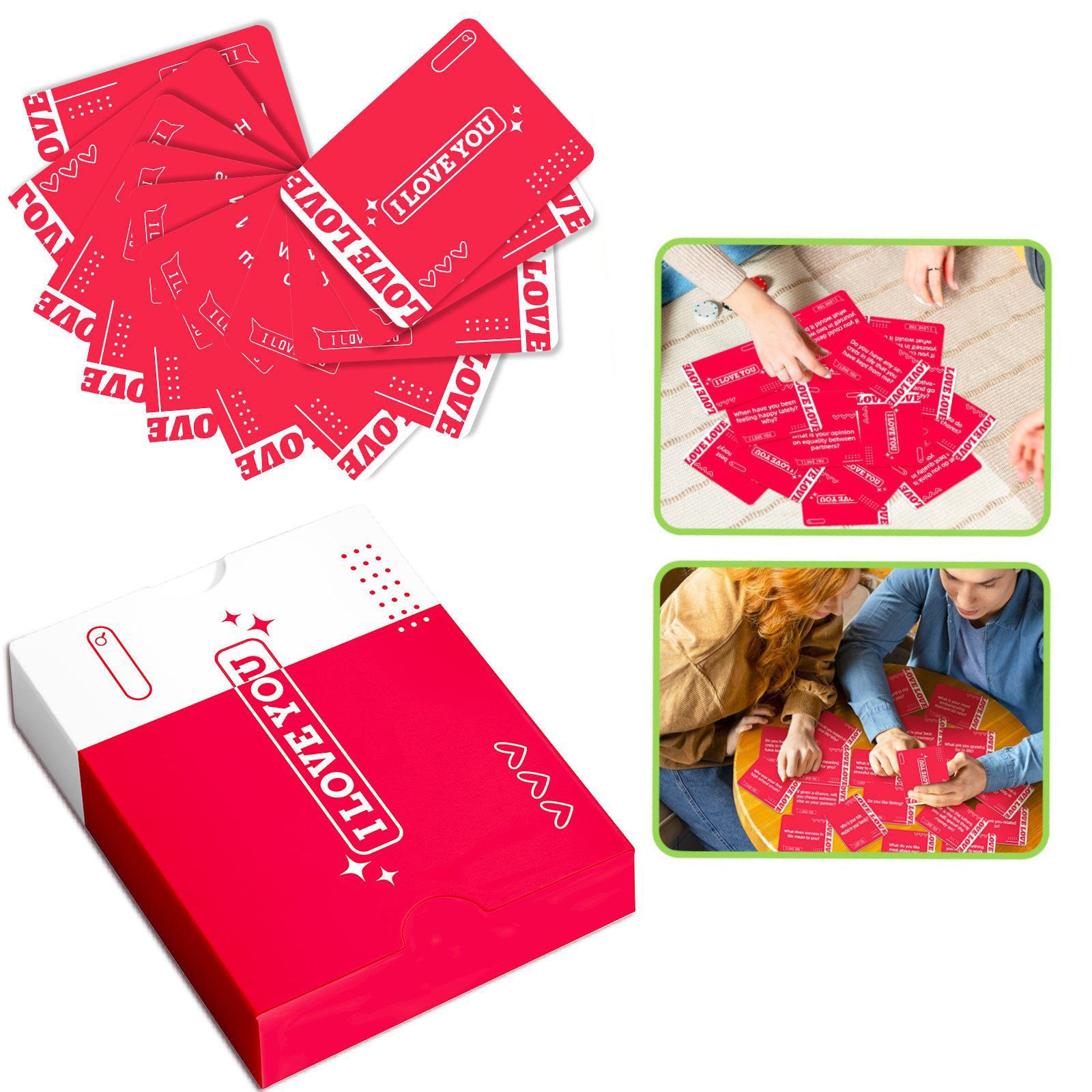 50 Couple Interactive Card Set Interesting and Ambiguous Cards Two ...