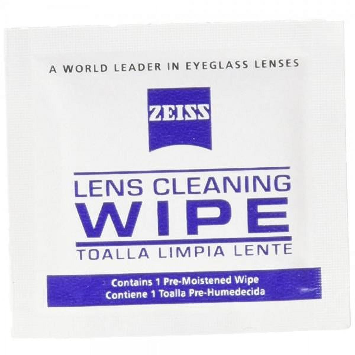 50 Ct - Zeiss Pre-Moistened Lens Cleaning Cloths for Cameras ...