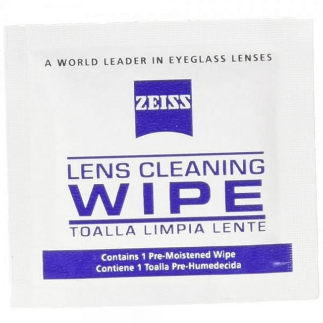 50 Ct - Zeiss Pre-Moistened Lens Cleaning Cloths for Cameras ...
