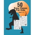 50 Easy Mazes for Kids Ages 4 - 6 Vol. 2, (Paperback) - Walmart.com