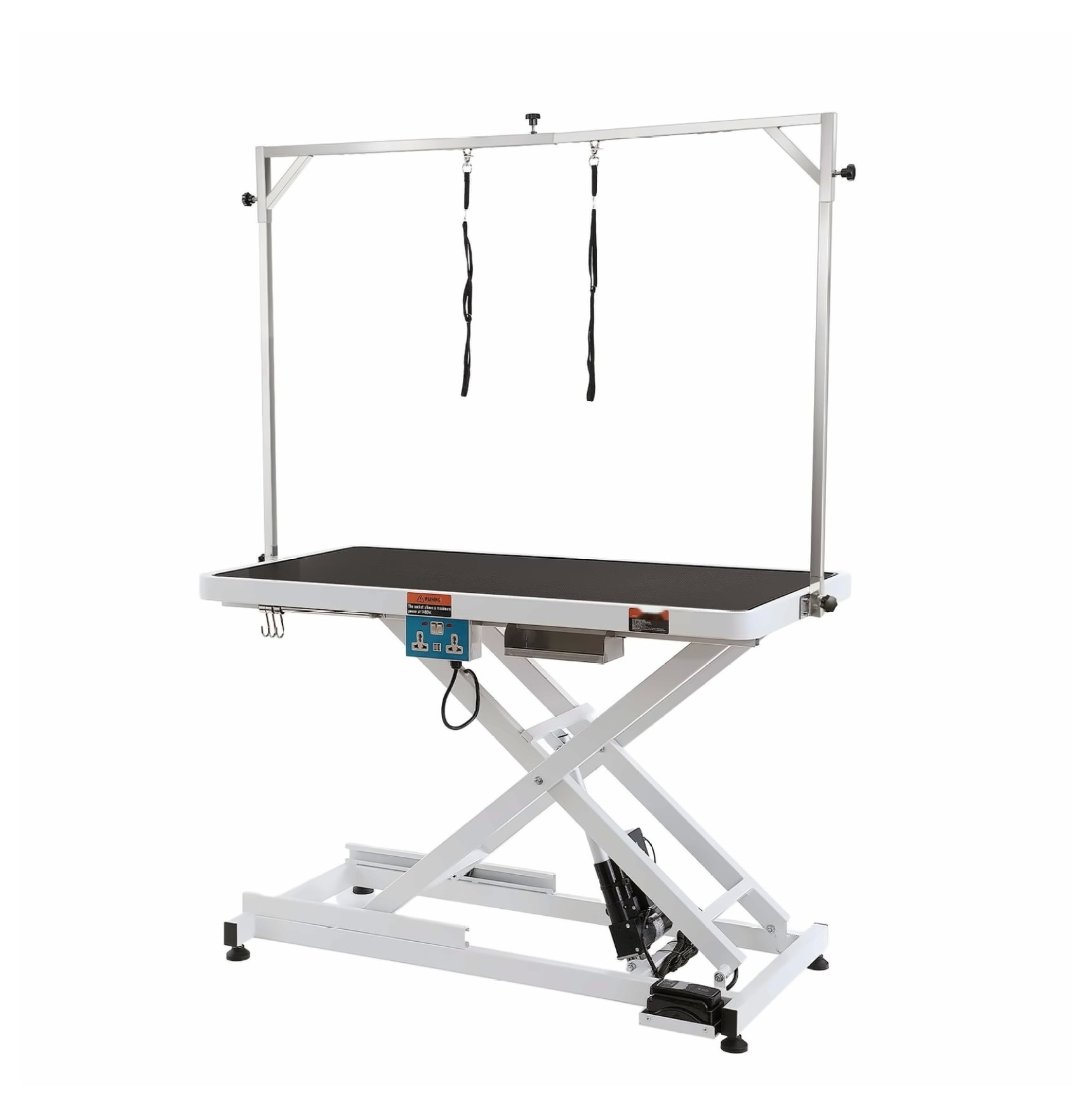 50" Electric Dog Grooming Table, Heavy Duty Pet Grooming Station ...