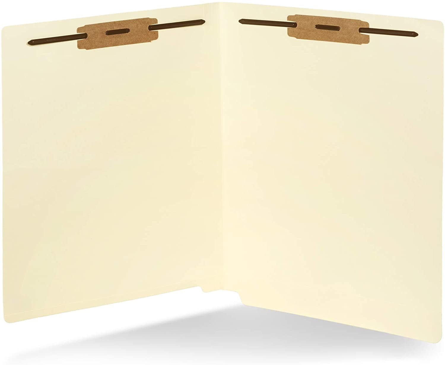 50 End Tab Fastener File Folders - Reinforced Straight Cut Tab ...