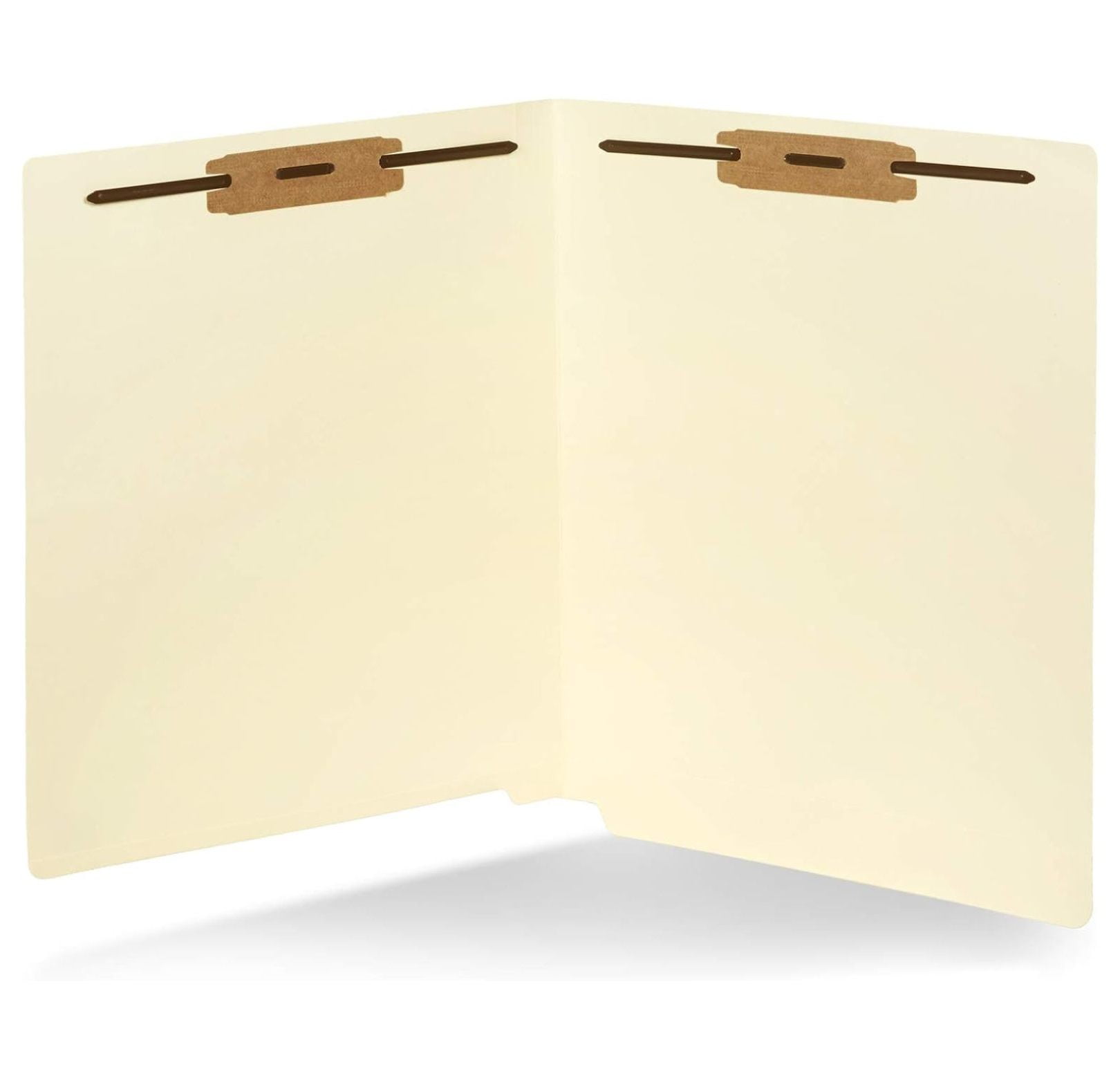 50 End Tab Fastener File Folders - Reinforced Straight Cut Tab ...