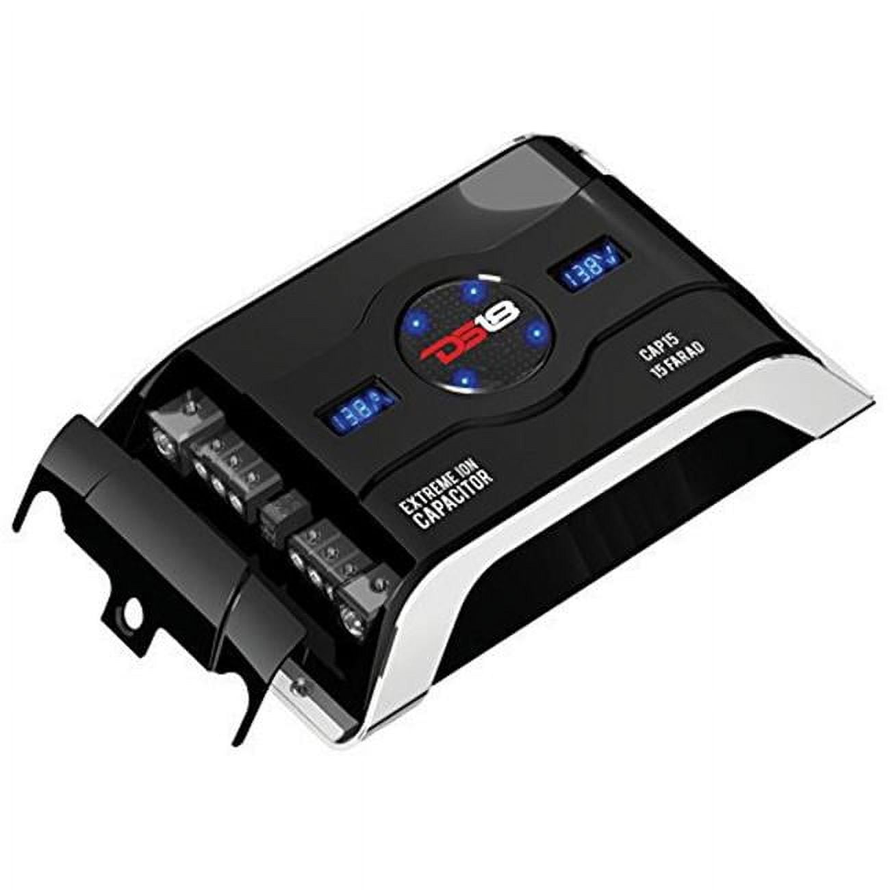 50 Farad Capacitor DS18 CAP50 0/4 Gauge In/Out with Digital Voltage ...