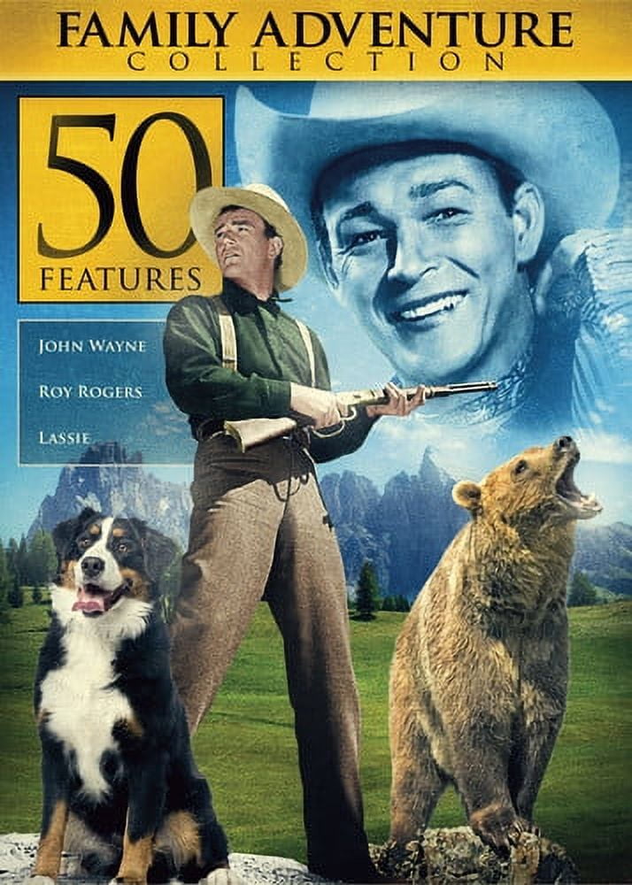 50-Feature Family Adventure Collection (DVD) - Walmart.com