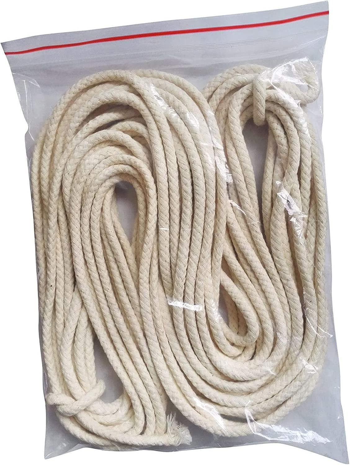 50 Feet Roll 1/4" Round Cotton Oil Lamp Wicks Burner - Walmart.com