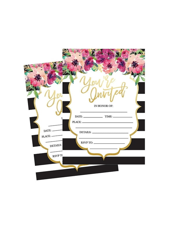 Invitations in Cards, Stationery & Invitations - Walmart.com