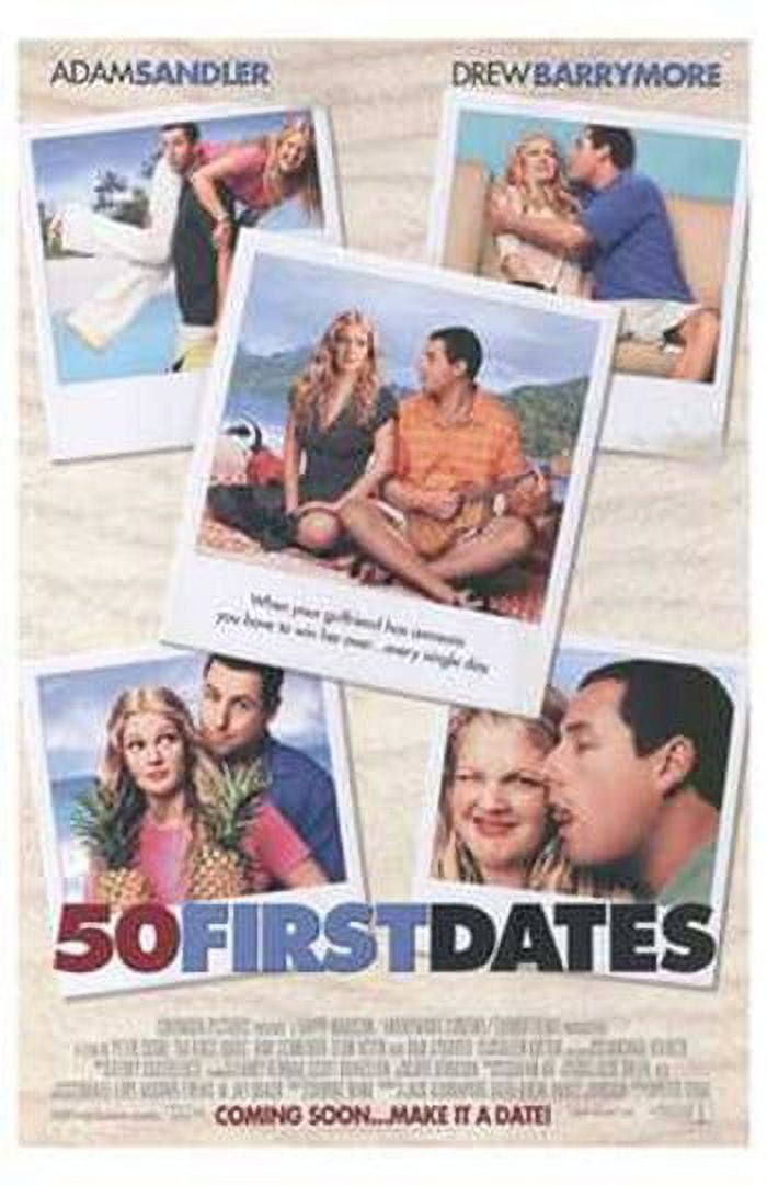 50 First Dates Movie Poster (11 x 17) - Walmart.com