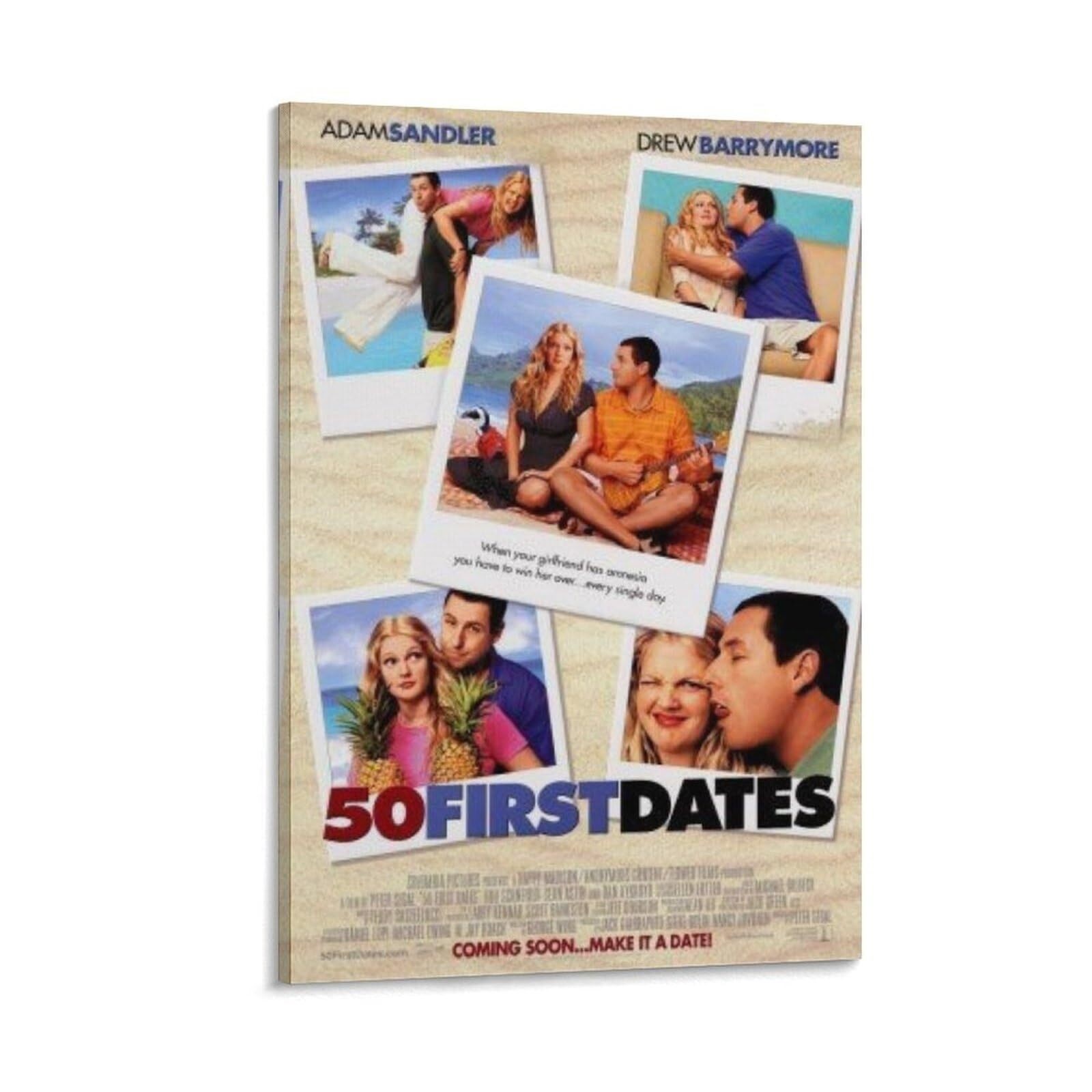 50 First Dates Movie Poster Tropical Beach And Sunset Picture Print ...