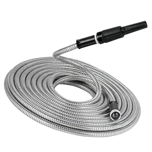 50 Ft Water Right Soaker Hose Sump Pump Robust Garden Adjustable Nozzle ...