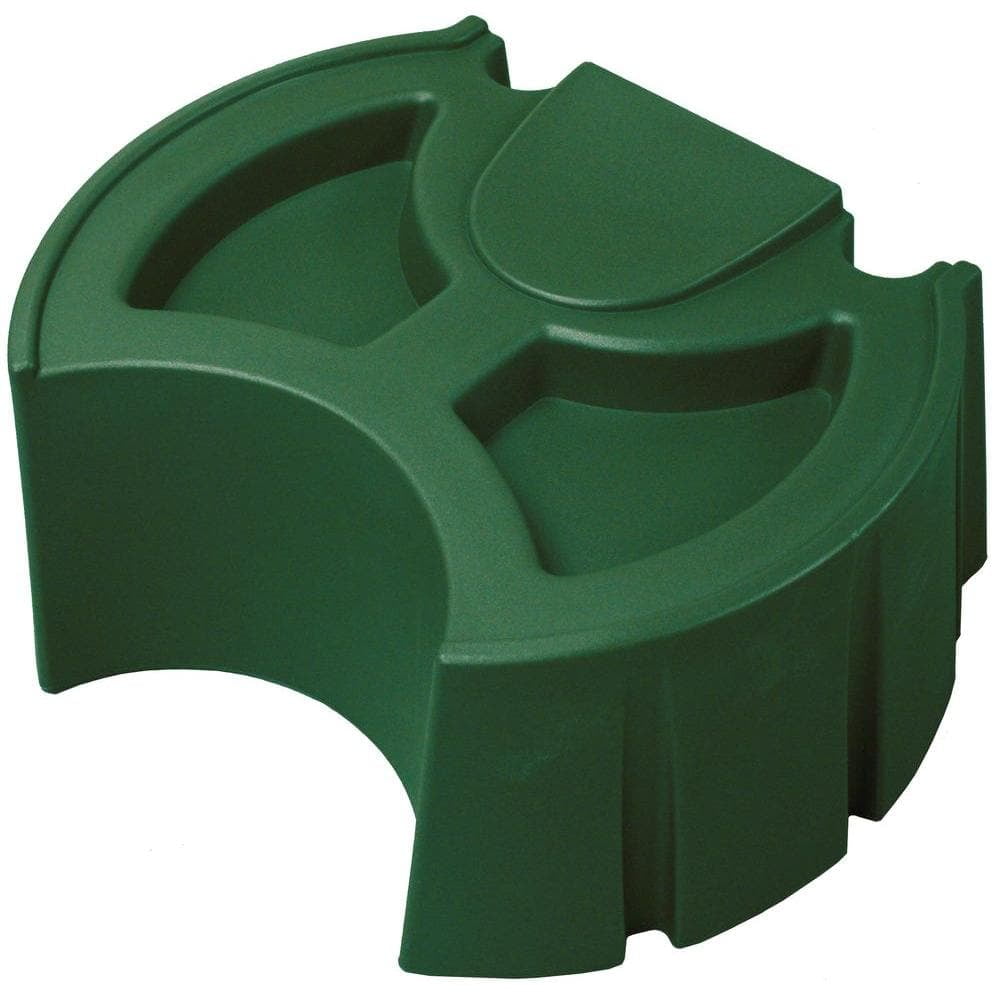 50 Gal. Green Rain Barrel Stand - Walmart.com