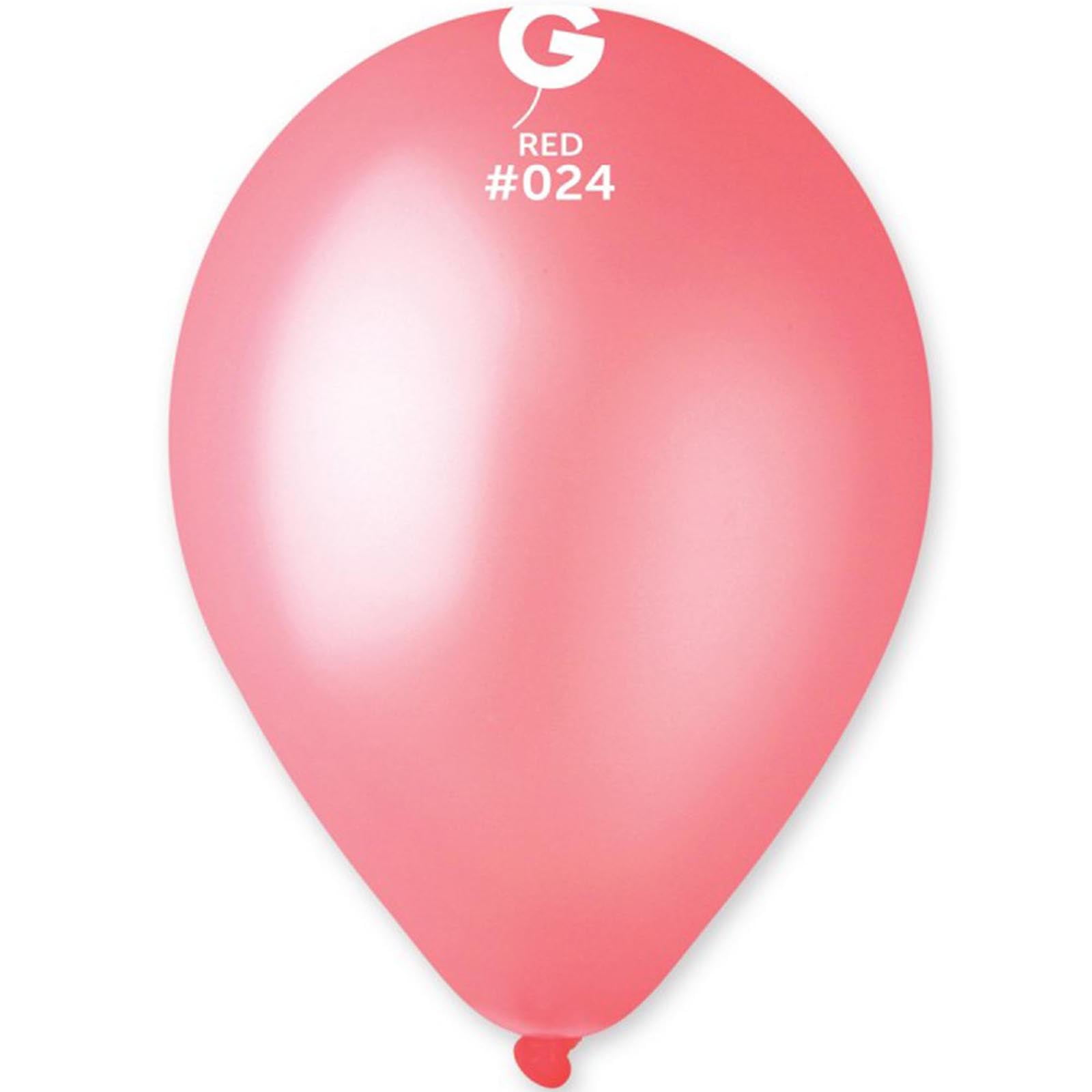 50 Gemar Neon Red Balloons 12" - Walmart.com